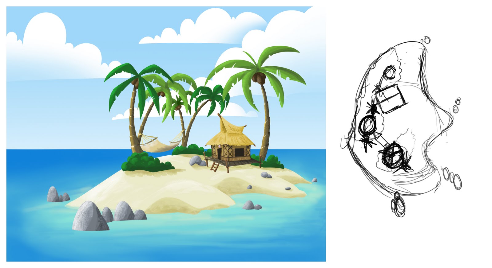 John Faust Animation and Illustration: Island Concept