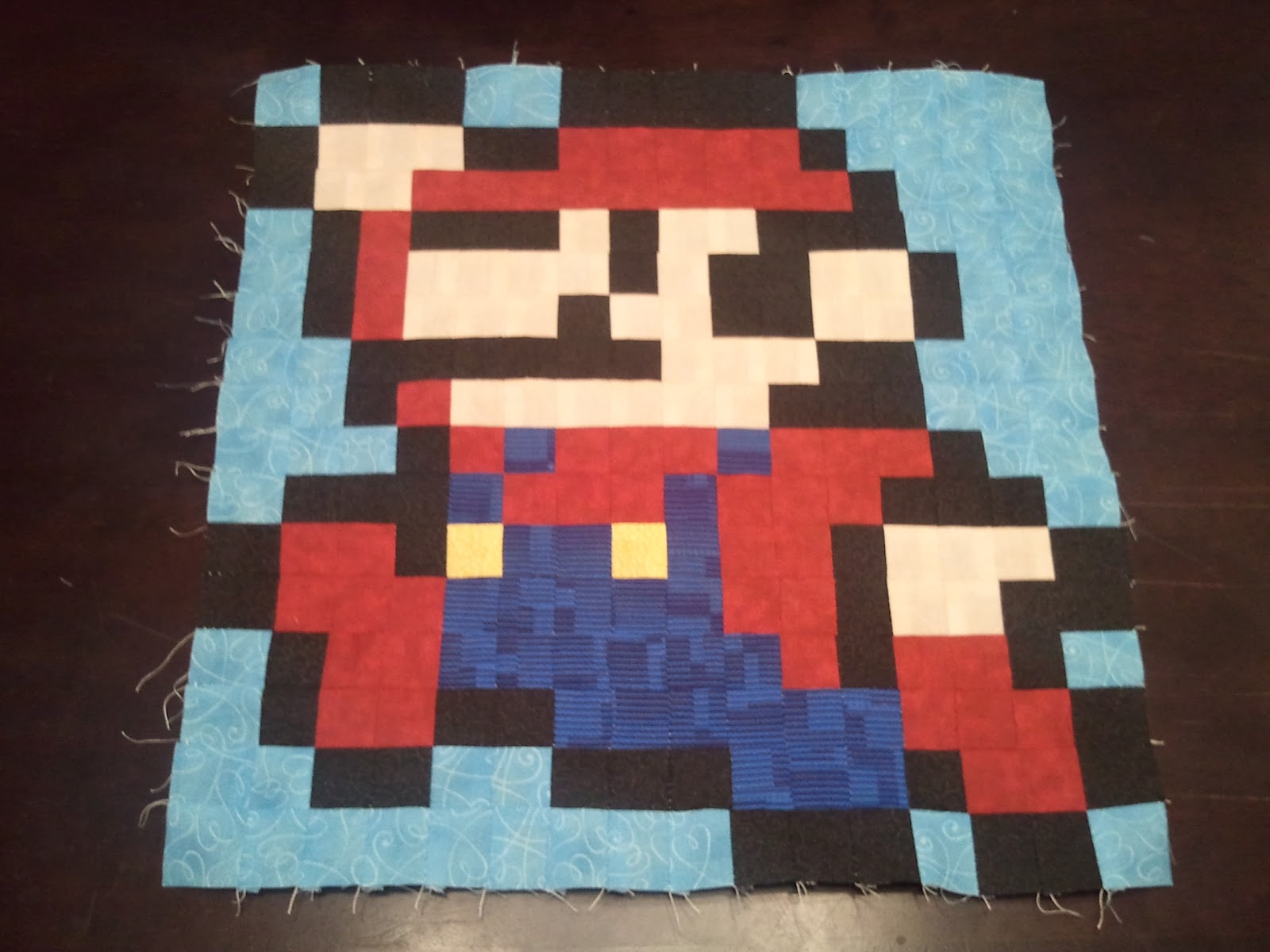 The Recipe Bunny: Super Mario Quilt #5