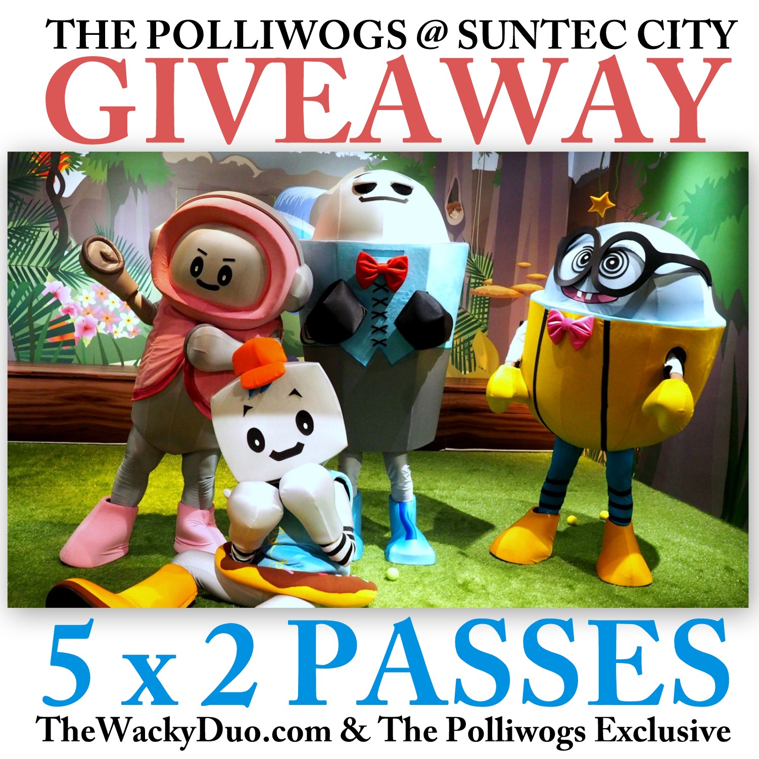 The Polliwogs @ Suntec City : Review - TheWackyDuo.com - Singapore ...