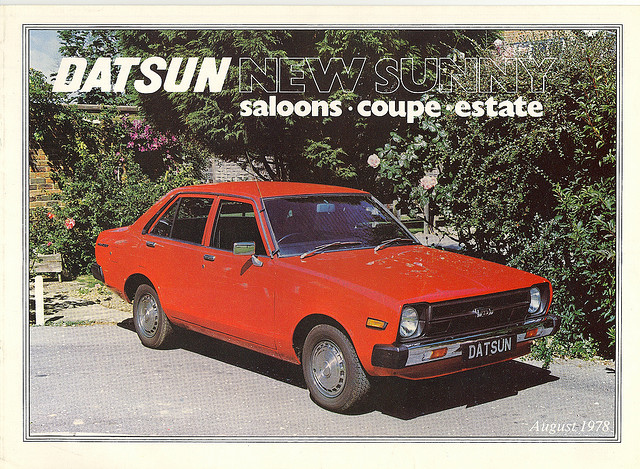 Hung Up On Retro: First Car - 1978 Datsun Sunny