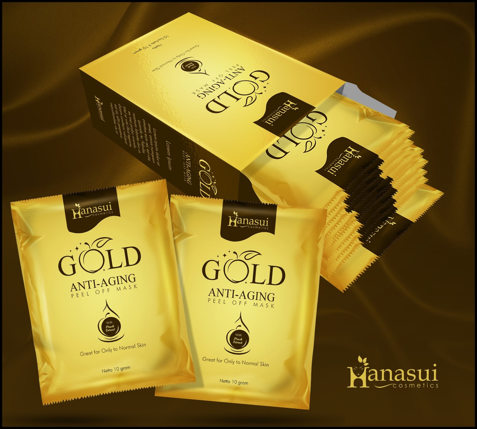 Review Pemakaian Masker Hanasui Gold - Eny Richa Victiari