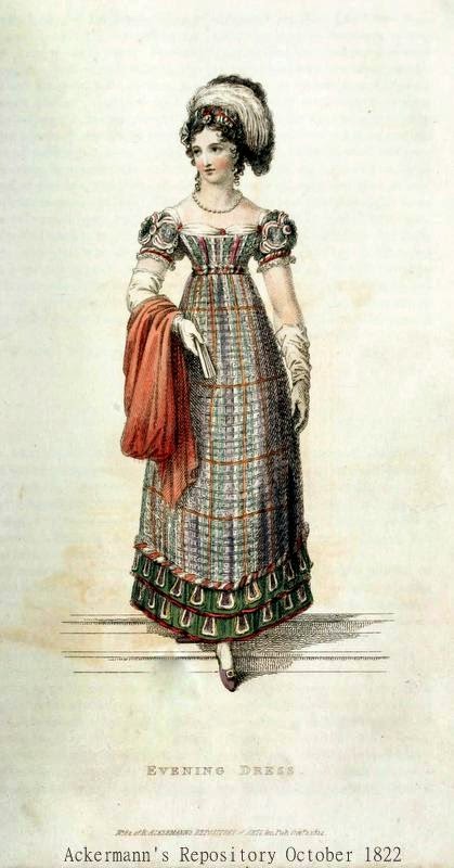 Two Nerdy History Girls: Fashions for October 1822