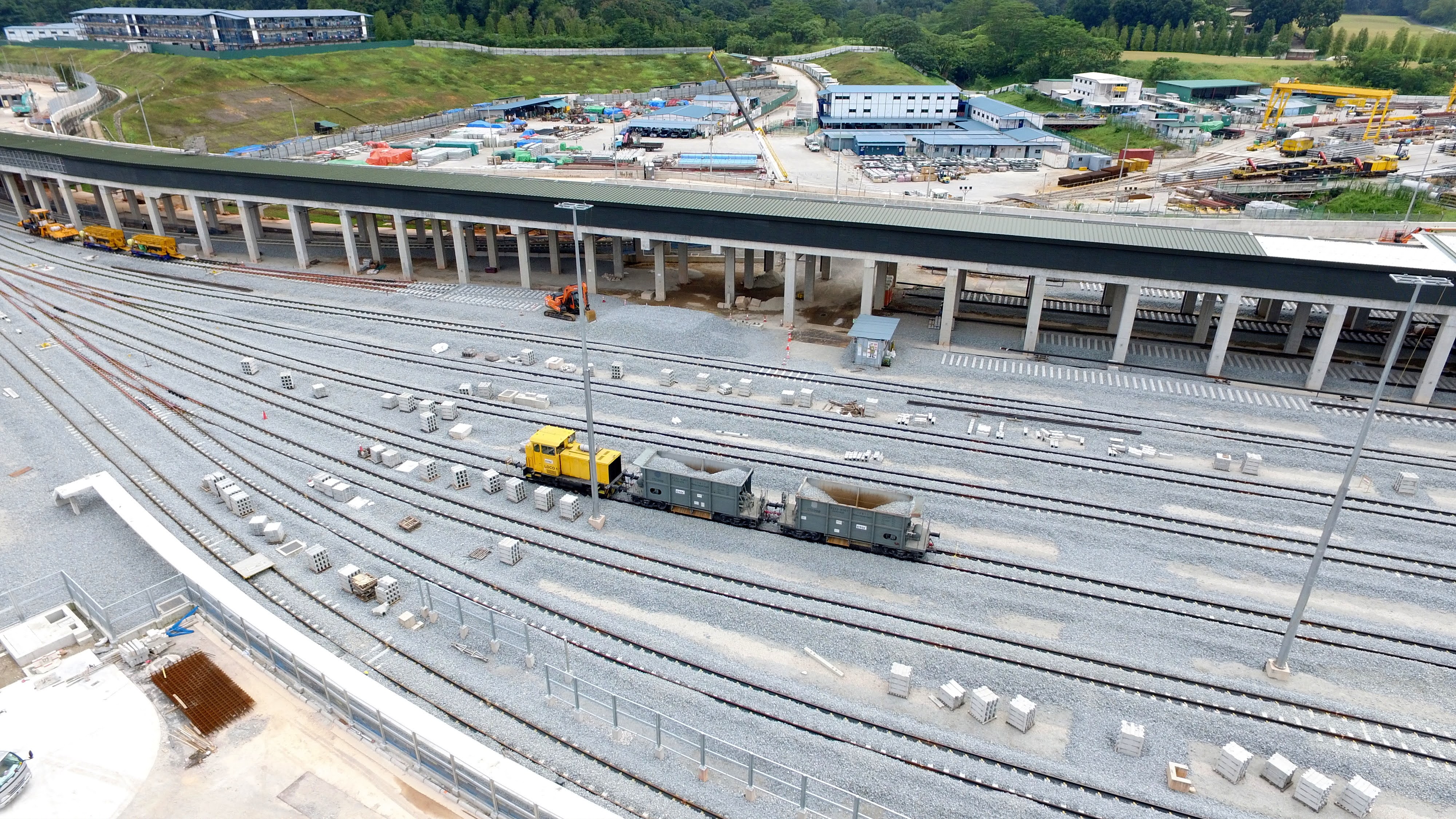 Thomson Line Construction: Launch Shafts Backfill
