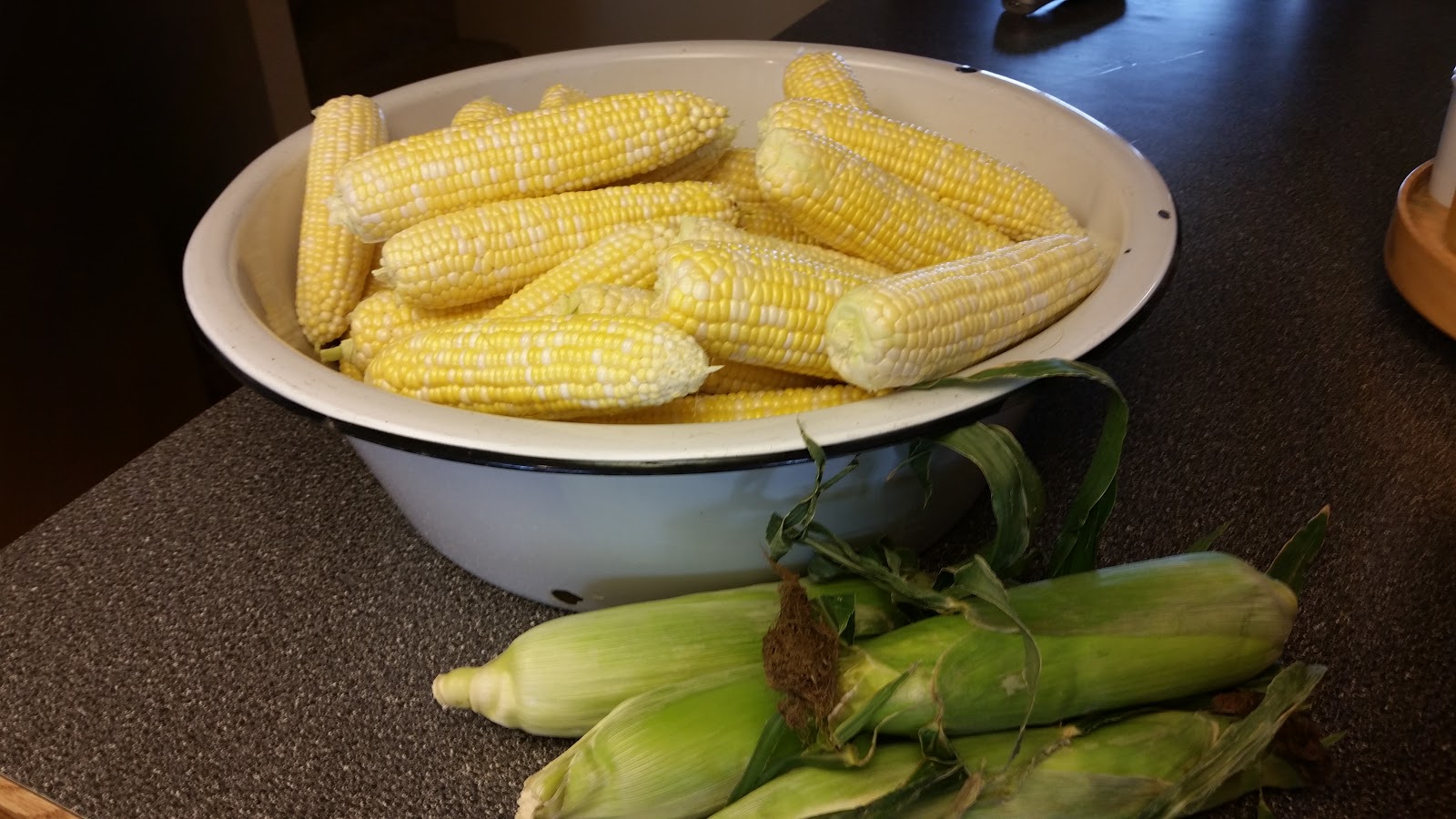 Gumbo Lily: Corn!
