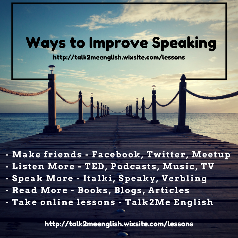 Talk2Me English January 2017