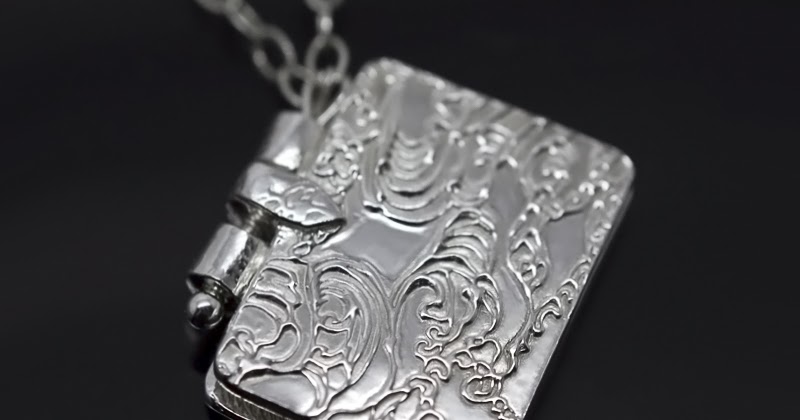 Arctida’s creations: Book locket necklace OOAK miniature ornate book ...