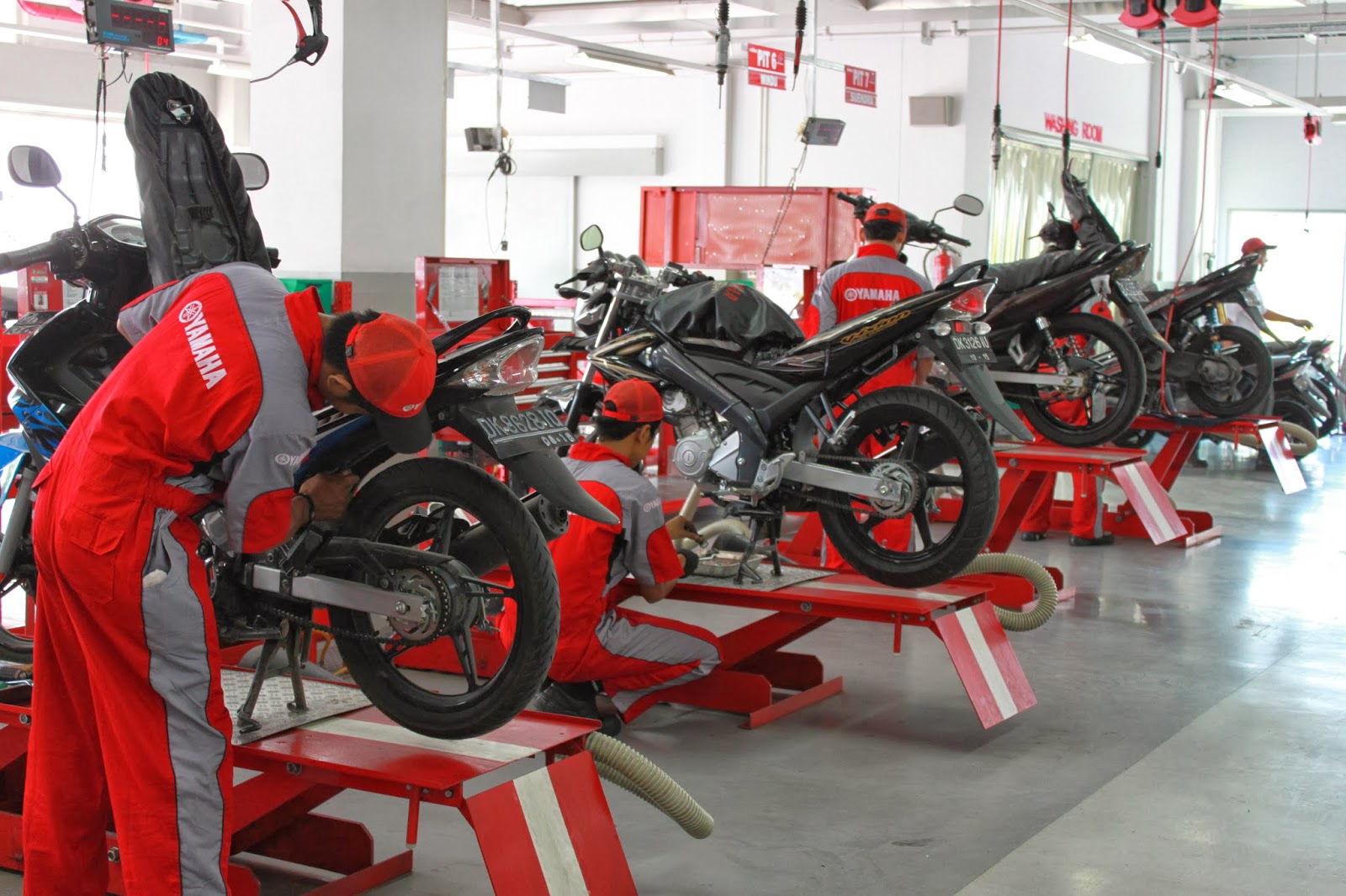 SOP BENGKEL RESMI YAMAHA MEDAN