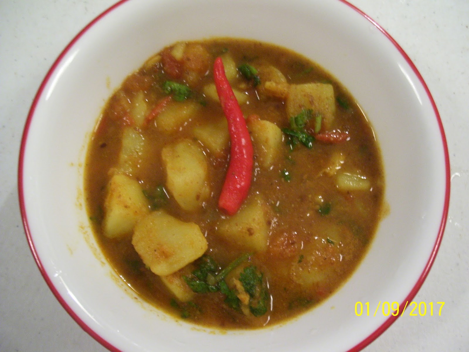 Kitchen With a Purpose: Aloo Torkari or Aloo Sabzi or Potato Curry