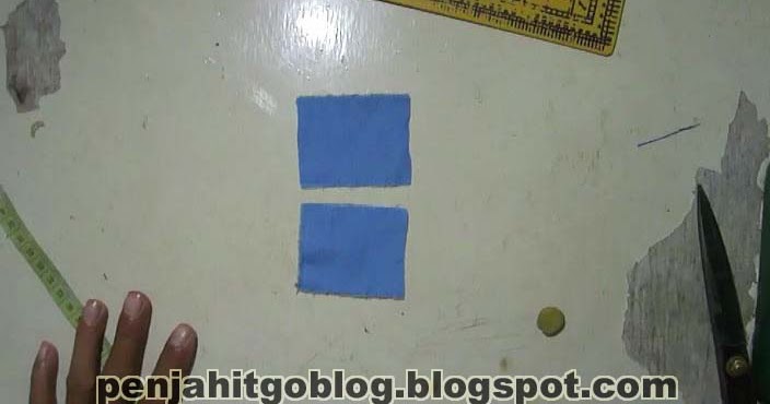 tutorial membuat lubang kancing bobok jas blazer wanita