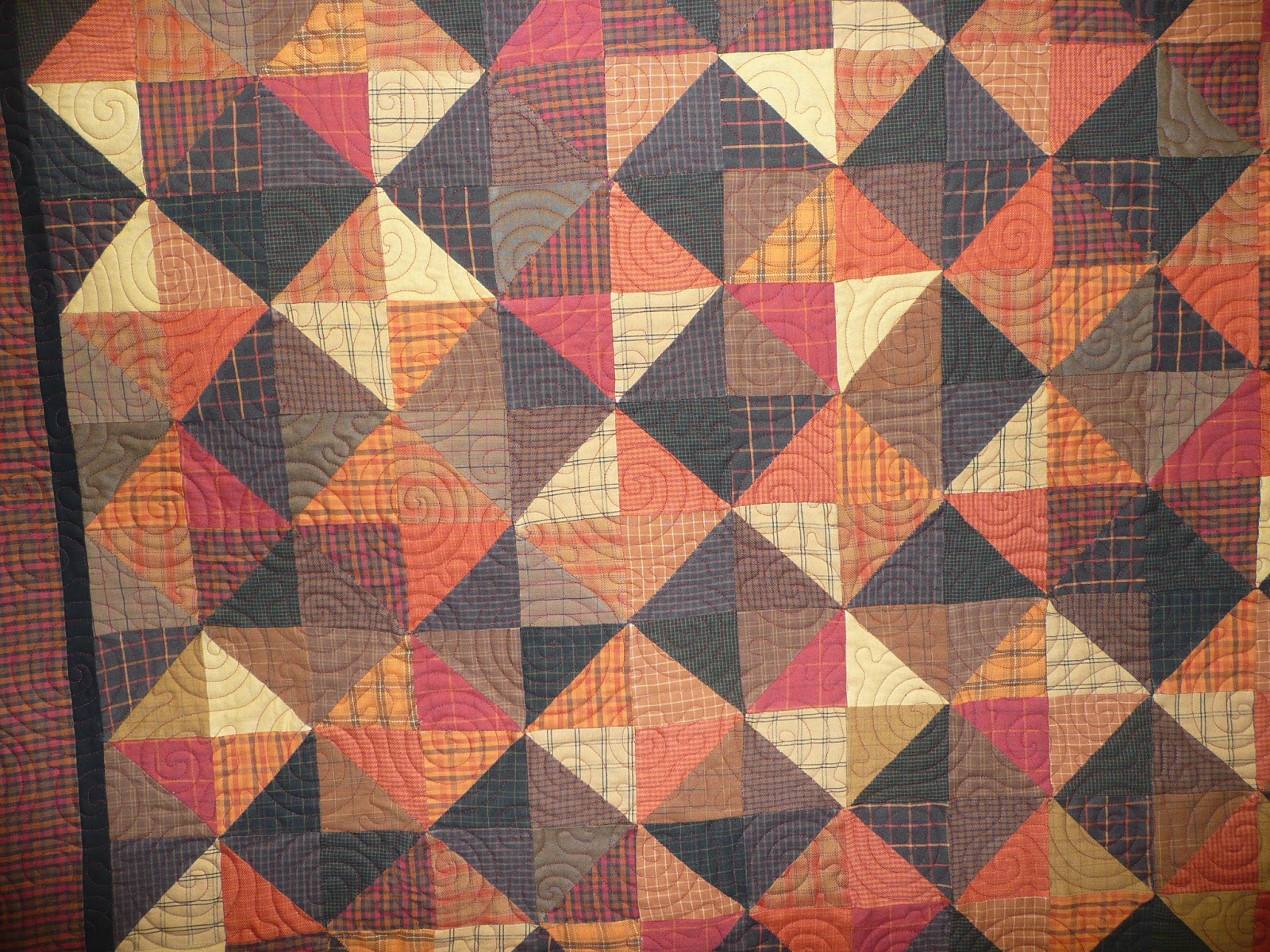 Acorn Ridge Quilting: Wendy's Homespun Quilt