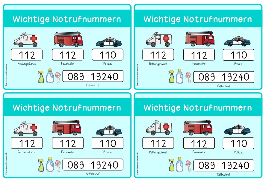 Ideenreise: Notrufe fürs Federmäppchen