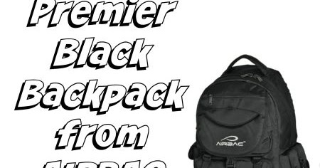 It's My Party: Review - Premium Black Backpack from AIRBAC