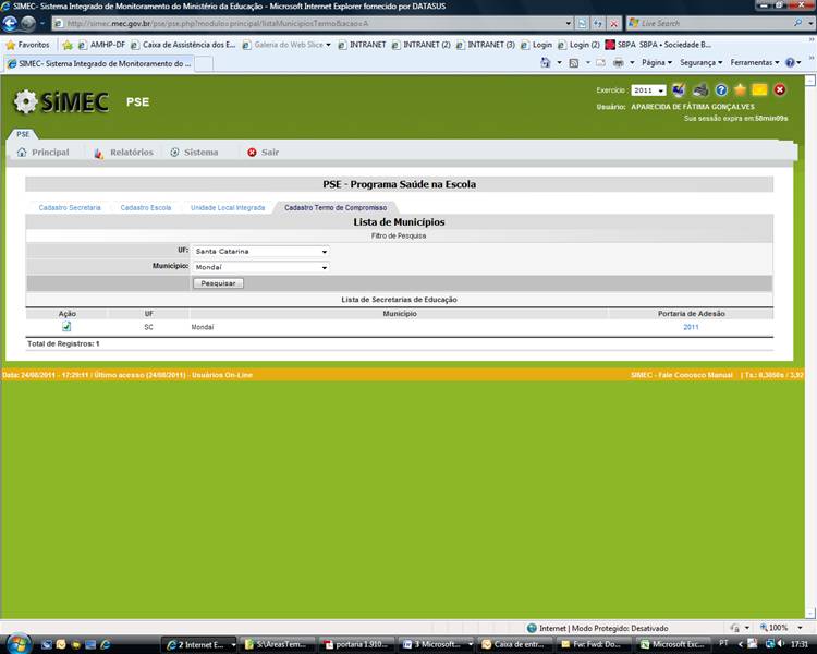 GEQAP: Como acessar o SIMEC para preenchimento do Termo de Compromisso ...