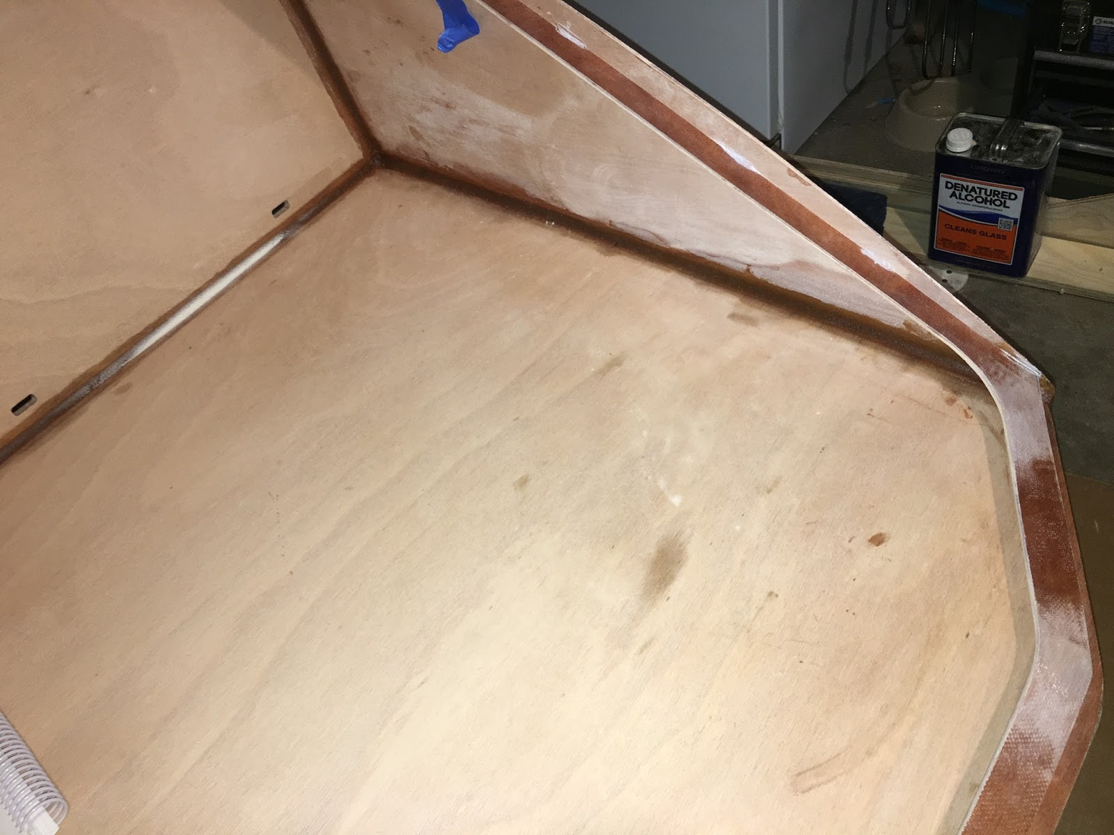 Building the CLC Teardrop Camper: Installing Part of the Galley Hatch ...