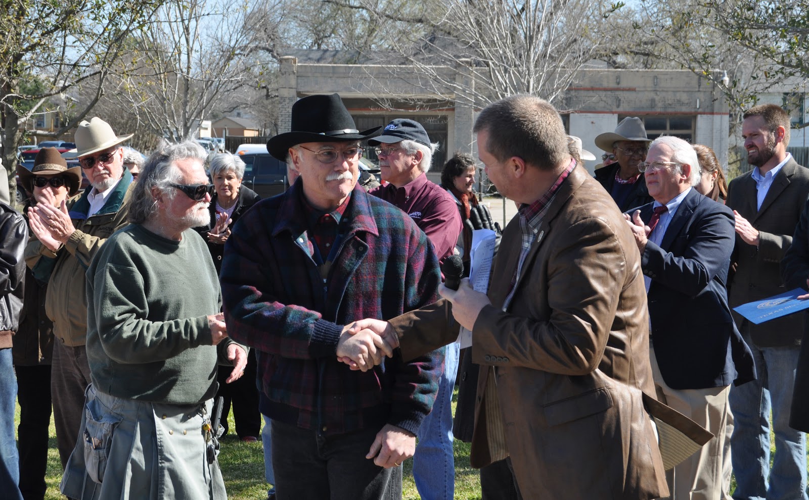 the NAVASOTA CURRENT: WHAT A DAY! Dedication leads to a Dedication.
