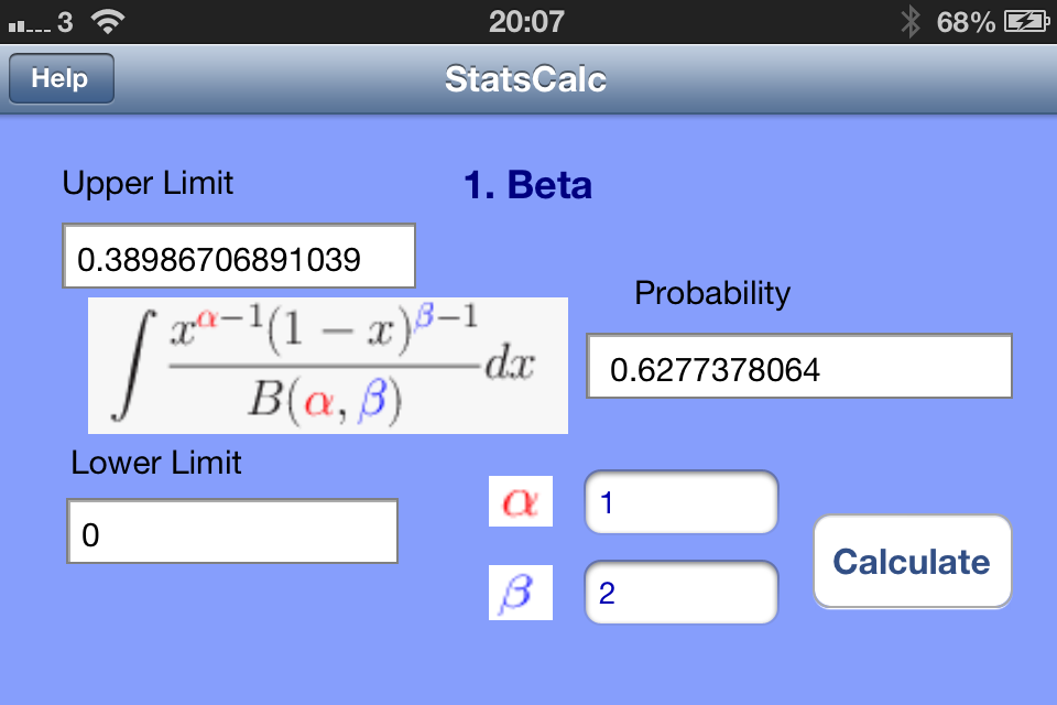 Scistatcalc Inverse Cdf Method Simulating Random Variates 5959
