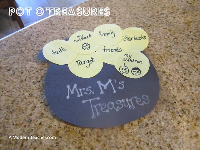 Classroom Freebies Too: Pot O'Treasures