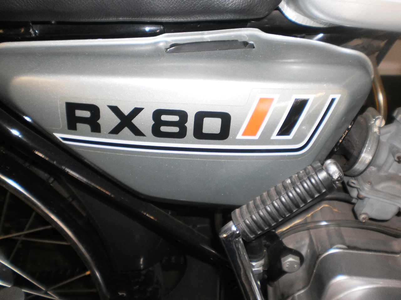 MATÃO MOTOS: YAMAHA RX 80 PRATA 1982