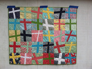 Sew Much And More: Wonky Cross Quilt