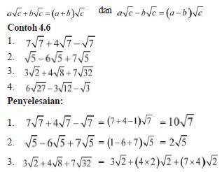 MATERI MATEMATIKA DAN SOAL MATEMATIKA: bilangan berpangkat dan Bentuk akar