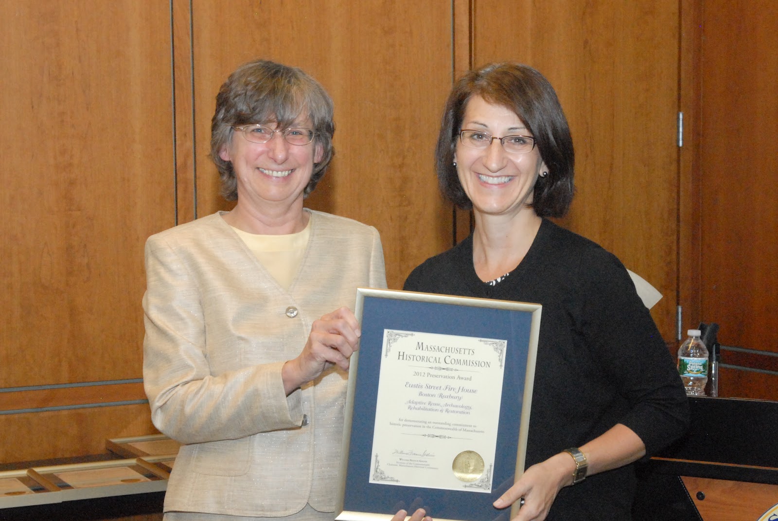 Eustis Street Fire House Wins 2012 Massachusetts Historical Commission ...