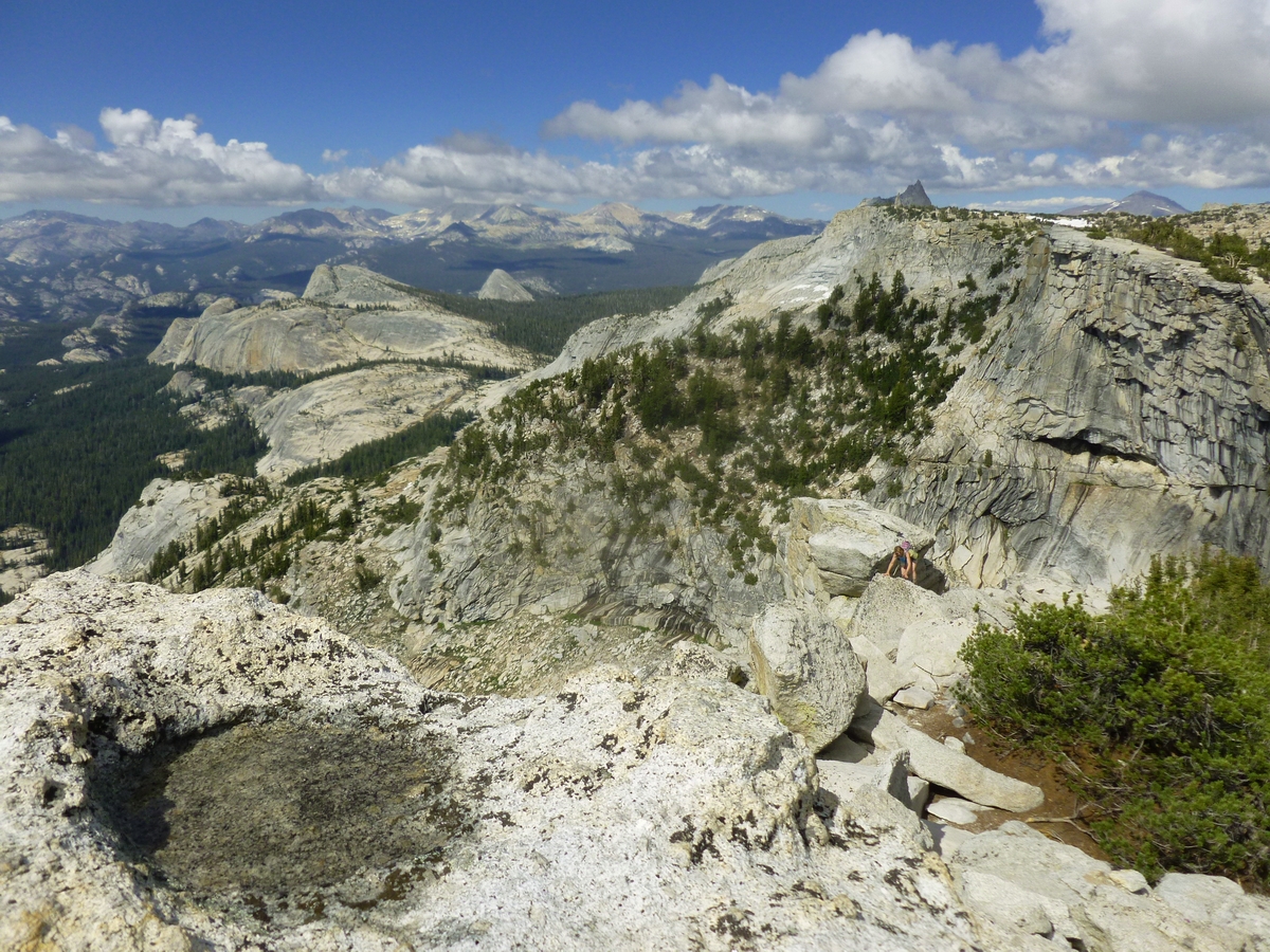 The Saratoga Skier and Hiker: Tenaya Peak, Yosemite Nat'l Park: 06/26/2013