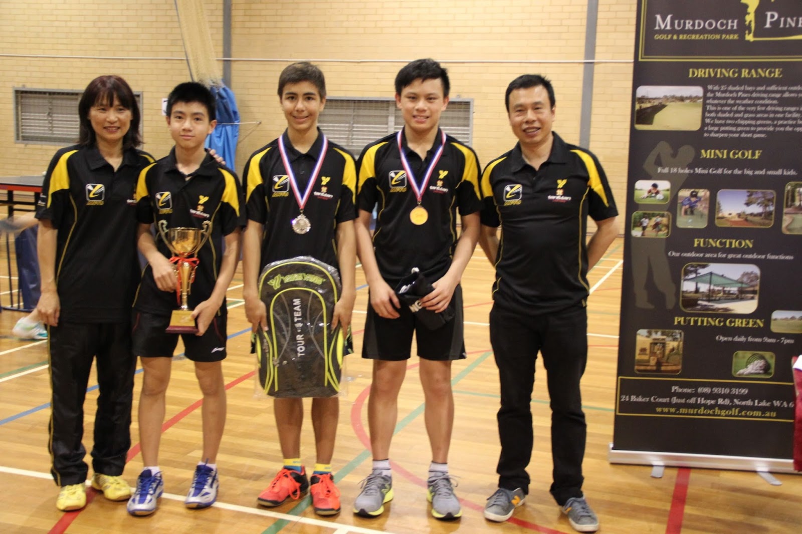 AN-YU BADMINTON ACADEMY: 2015