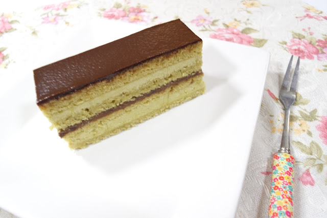 Opera Green Tea Cake
