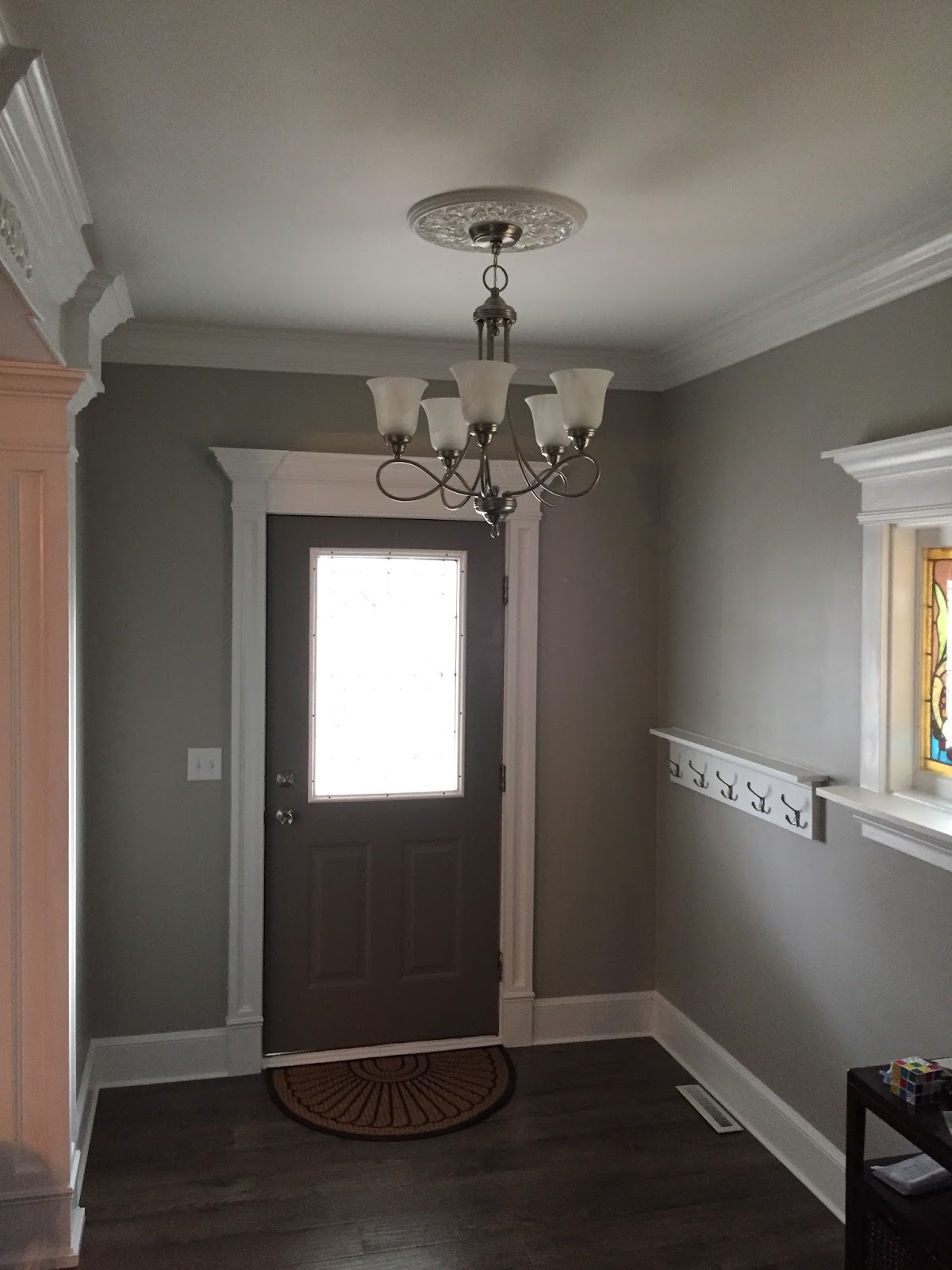 Oak Hill Trim: Foyer Transformation
