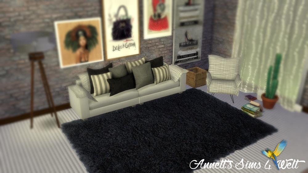 Annett's Sims 4 Welt: Fluffy Rugs - Update 07.07.2016