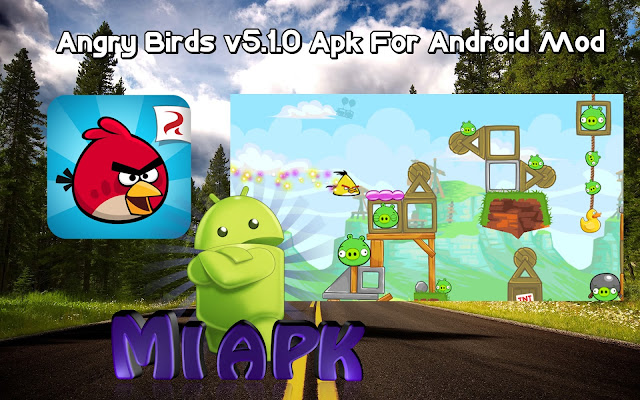 Angry Birds v5.1.0 Apk For Android Mod | MI APK