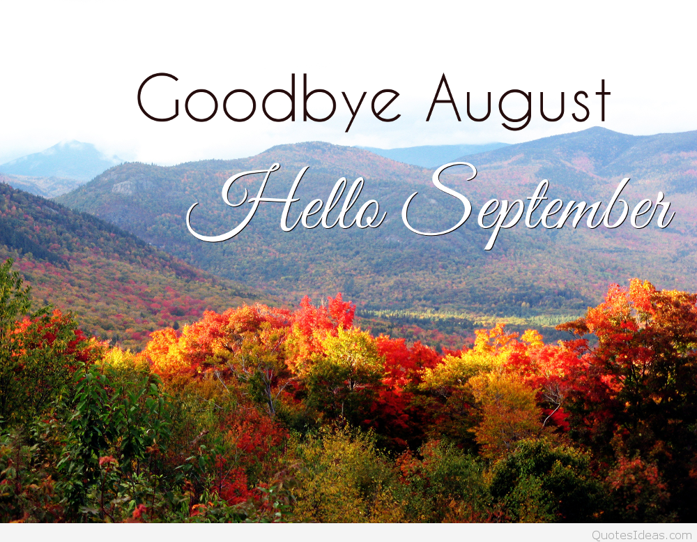 Welcome September...please be good