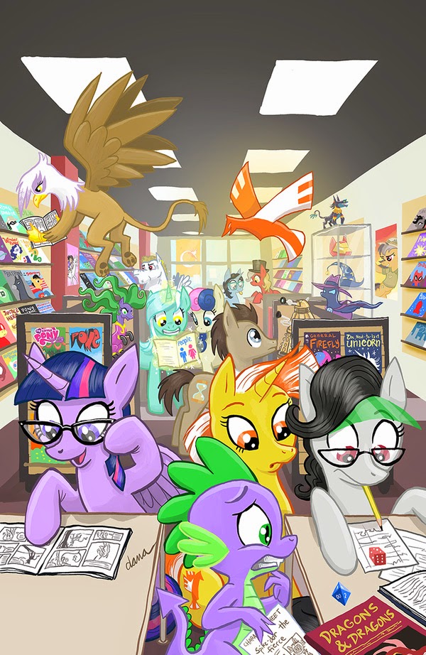 Exclusive FiM #20 Cover for Phoenix Comics and Games | MLP Merch