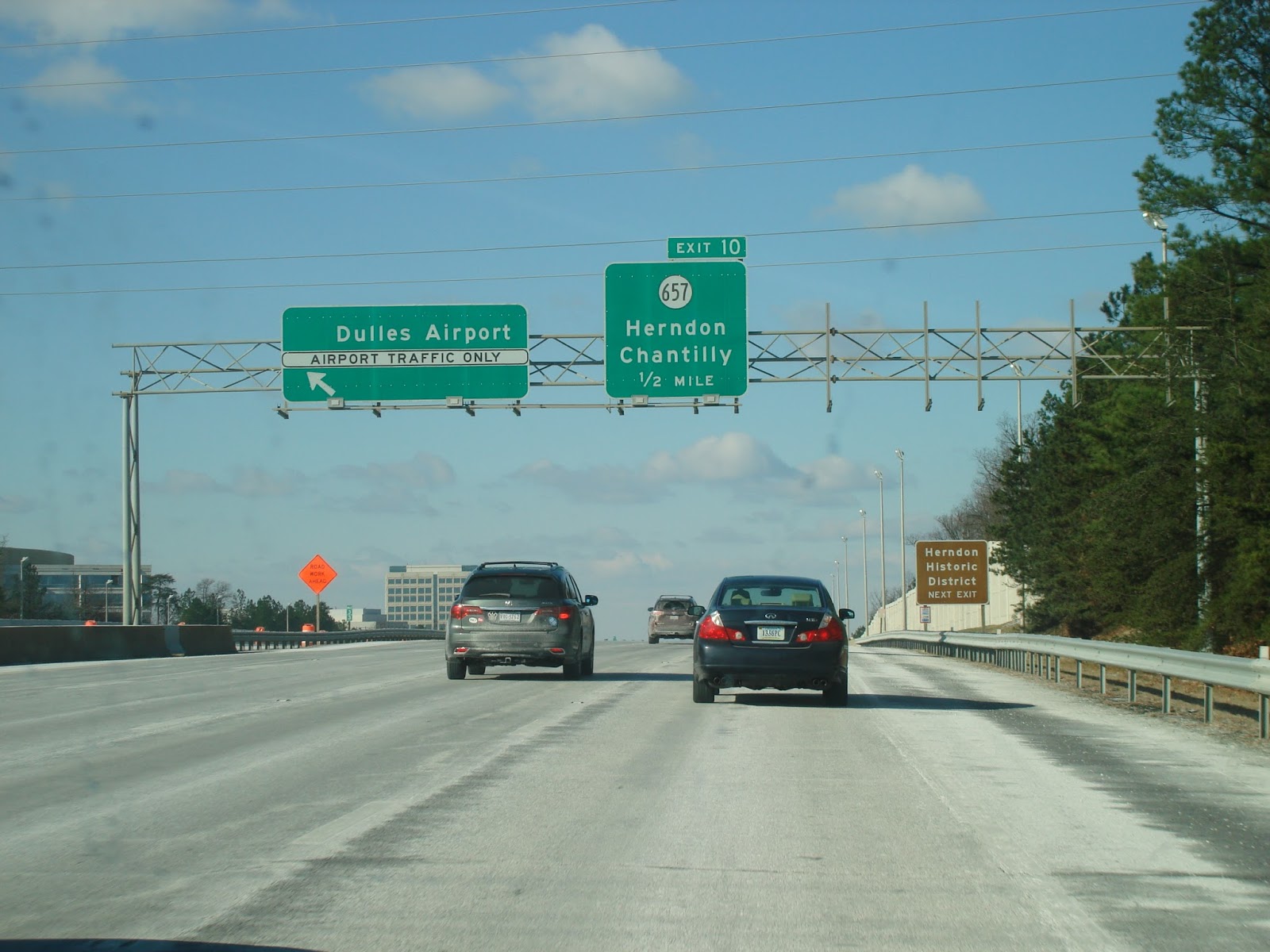 Luke's Signs: Rt. 267/Dulles Toll Rd. & Rt. 657 - Fairfax County, VA ...