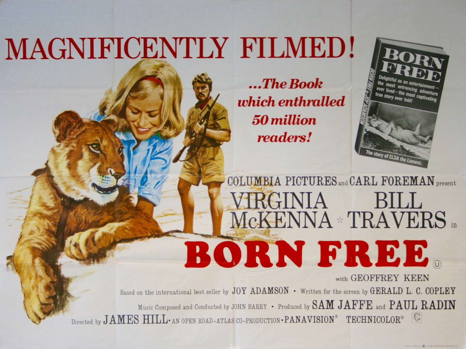 Cinehouse: BORN FREE. (1966) REVIEW BY SANDRA HARRIS.