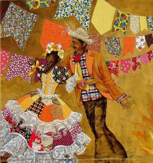 patchwork art ~ crafts and arts ideas