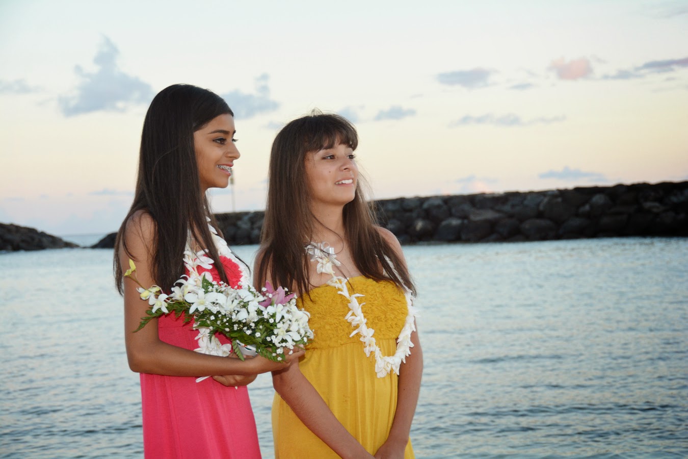 Hawaii Bridesmaids: Daughters Steal the Show