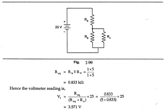Sensitivity of Voltmeters - LEKULE