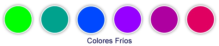 ¡Una clase con clase!: Los colores fríos
