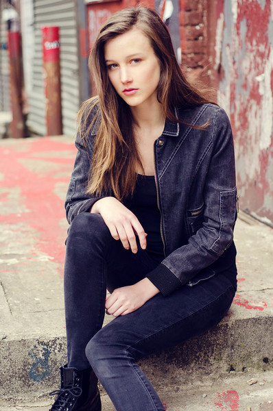 Main Line Models-Media: Becca signs a contract!