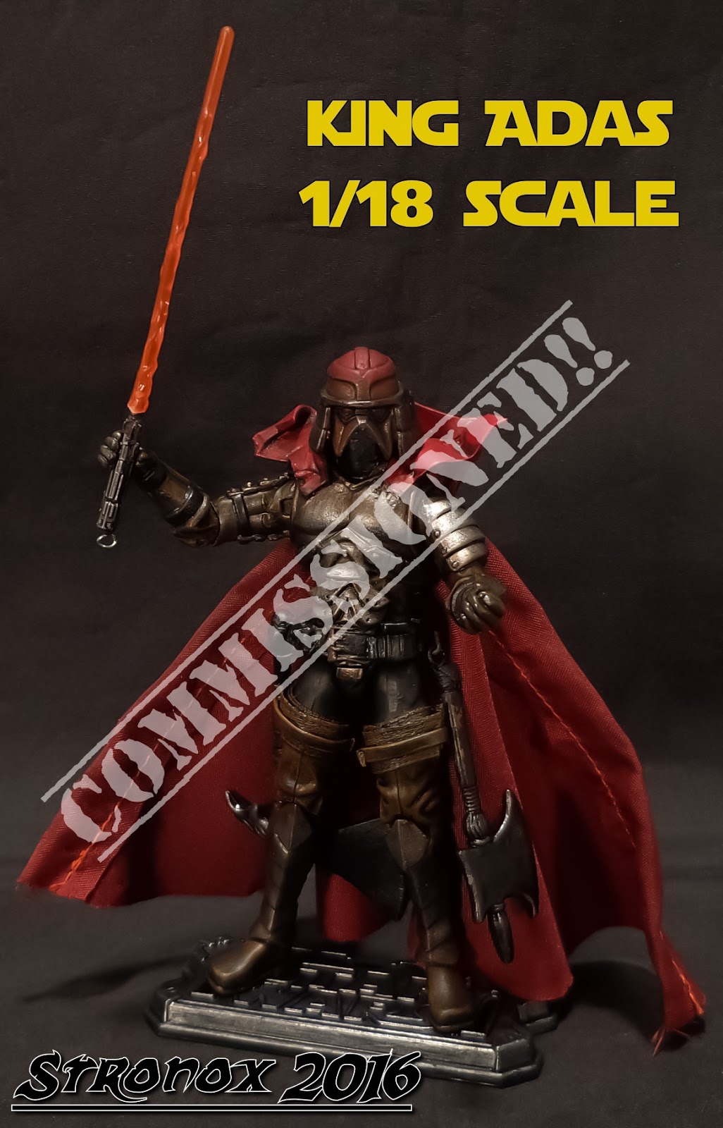 Stronox Custom Figures: Star Wars: King Adas