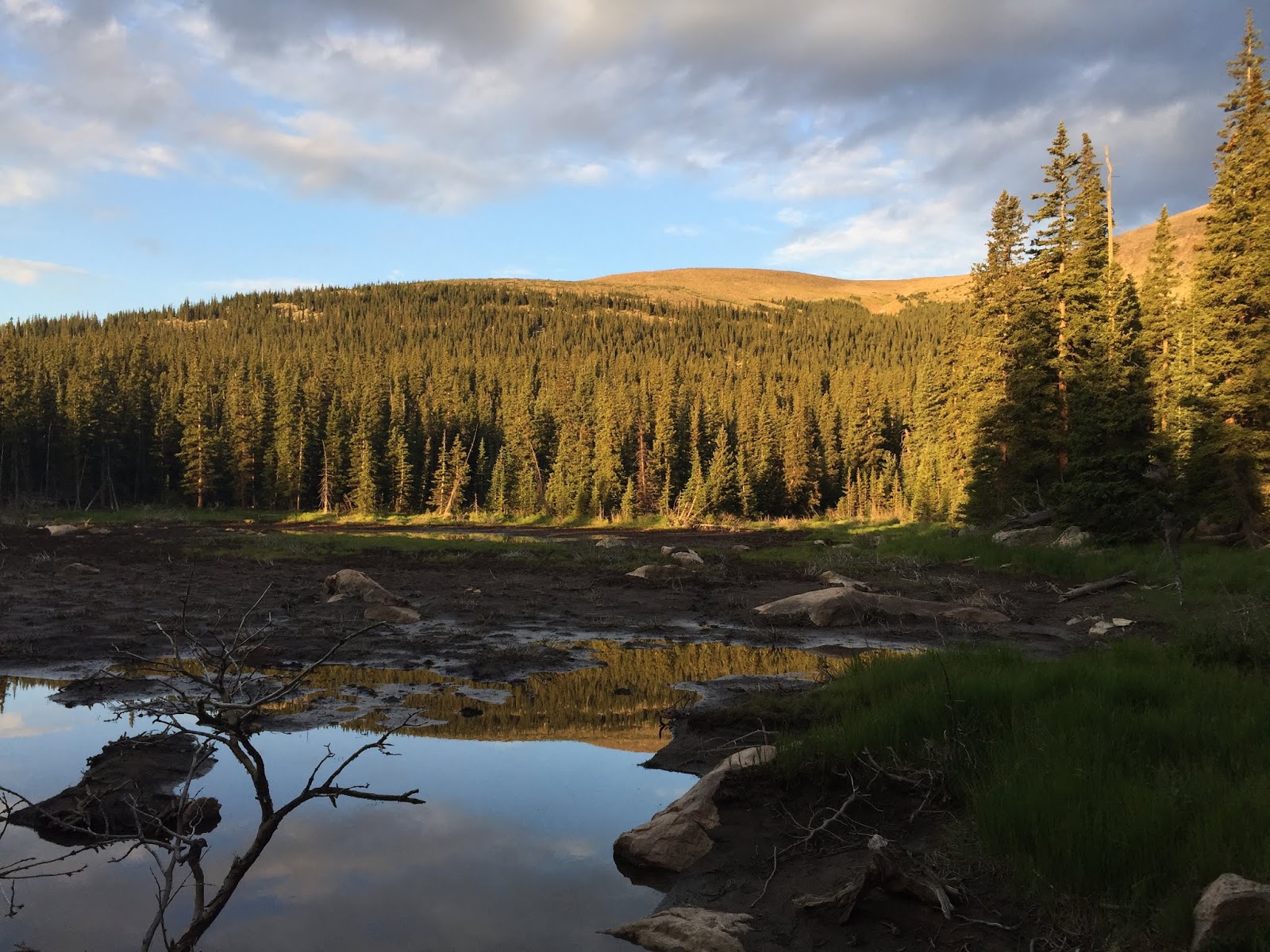 Rocky Mountains With Mount Logan