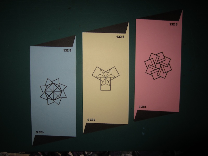 Design Practice: Book marks & Name cards printed.