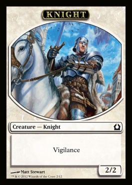 Matthew Stewart Illustration: Knight Token