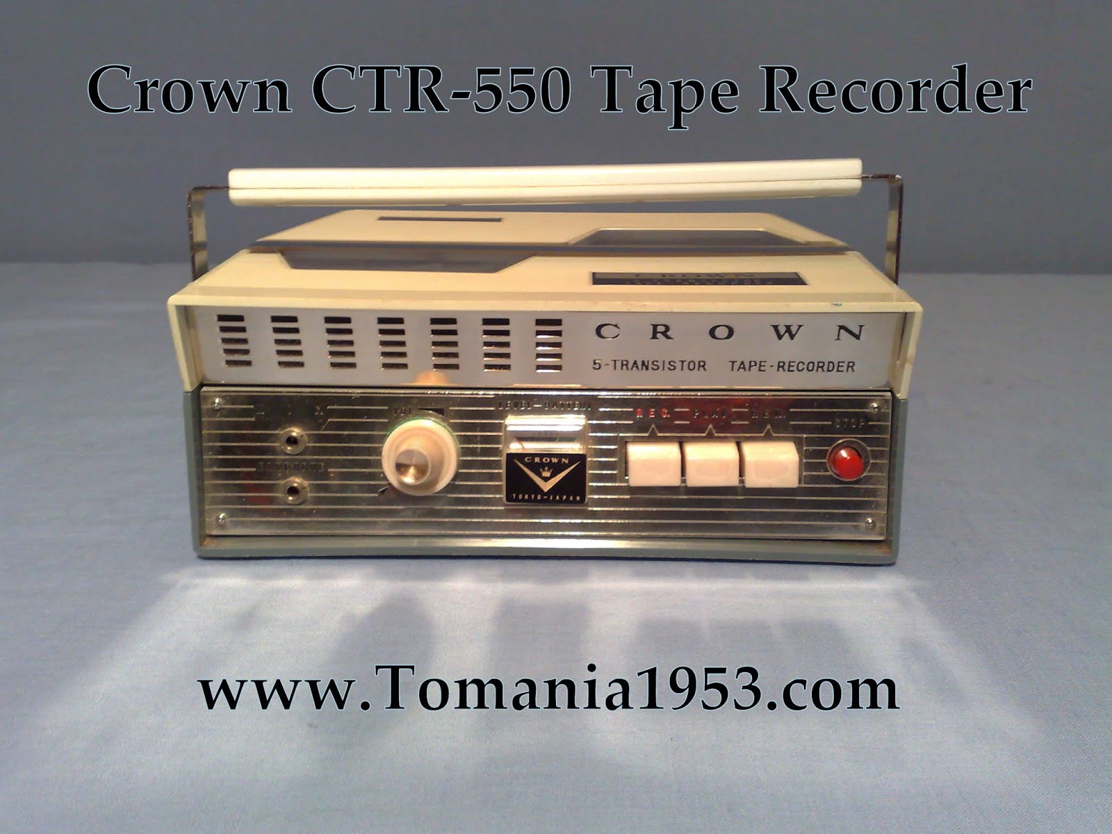 TOMS TECH TOYS: CROWN Radios & Electronics