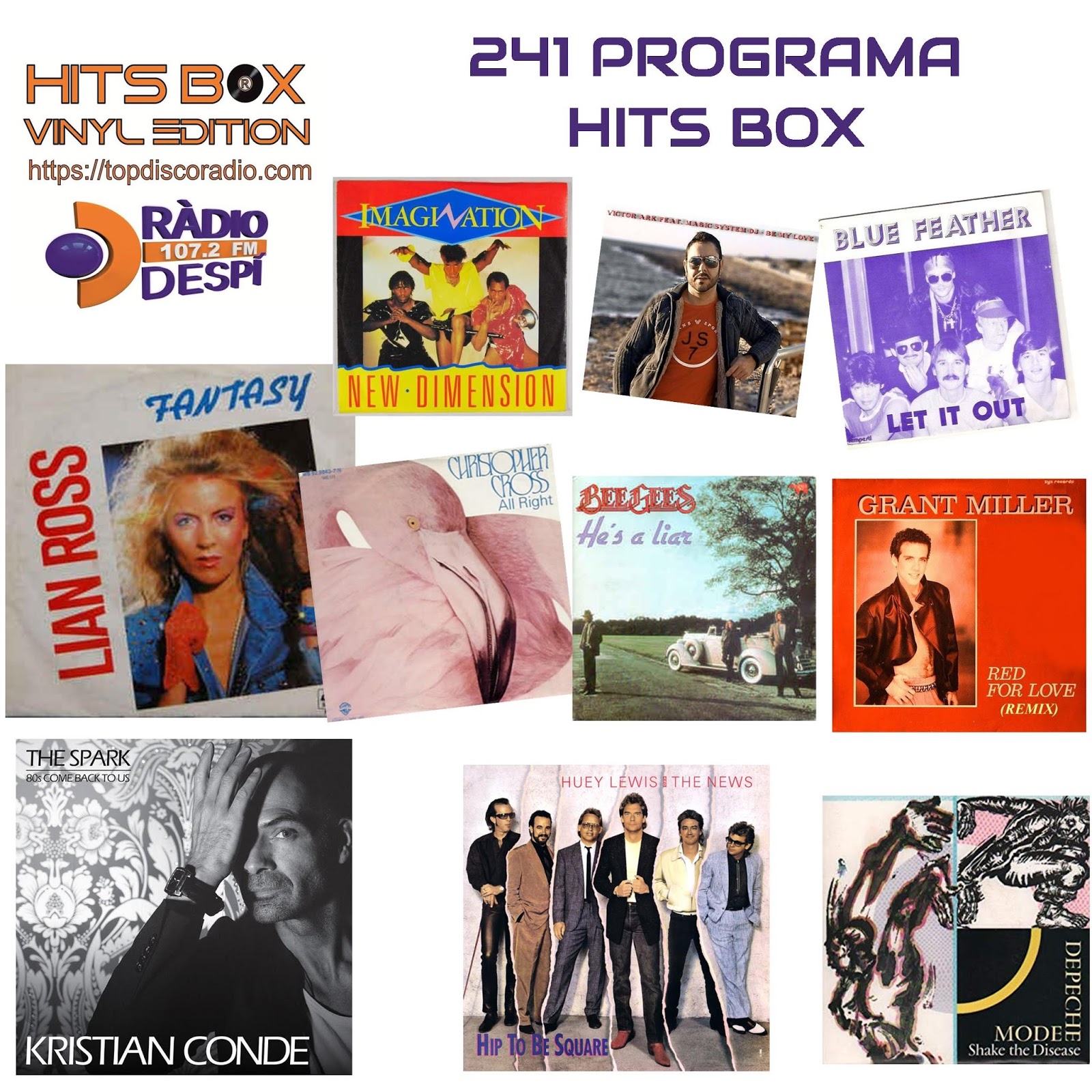 Hits Box Vinyl Edition - Topdisco Radio - Dj. Xavi Tobaja: 241 Programa ...