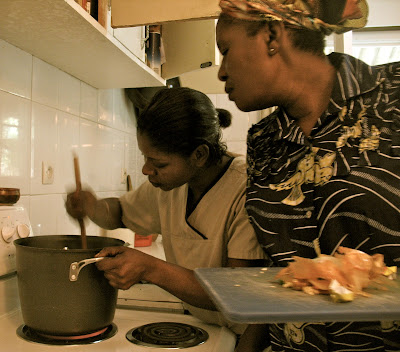 mama congo: Cooking with the Mamas: Bitekuteku