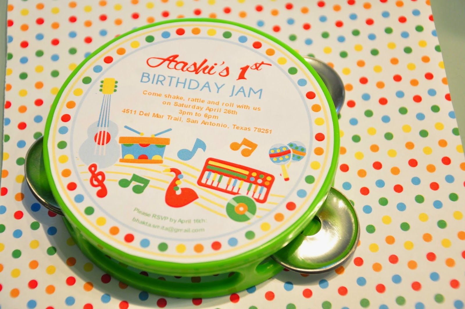 The Party Wall: Baby Jam: A Music-inspired 1st Birthday Party
