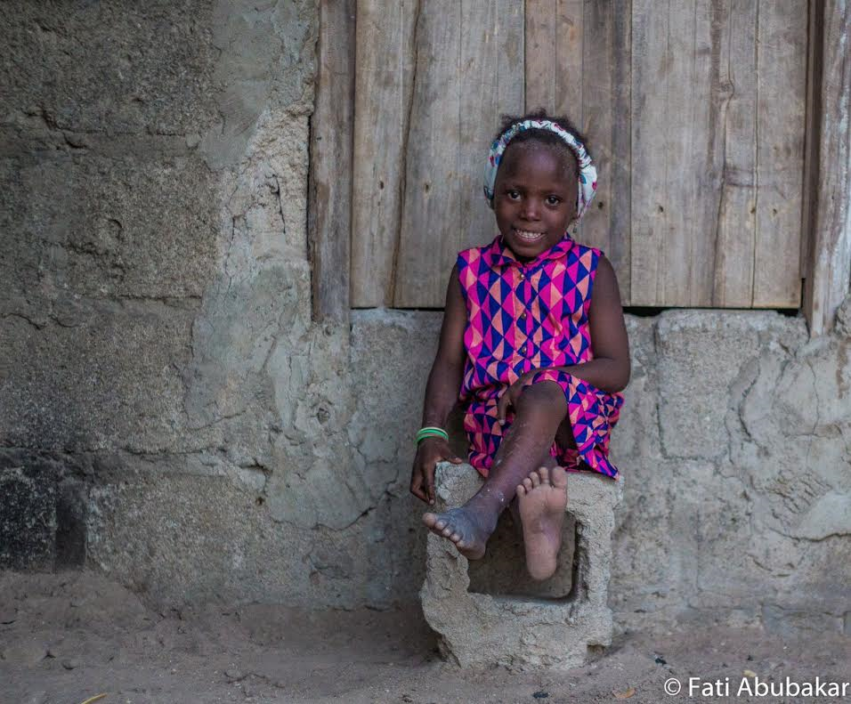 Check out this adorable mini fashion shoot with IDP children in Maiduguri