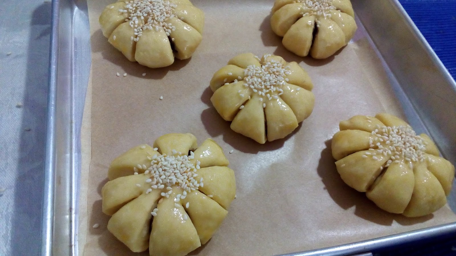 SurayaMSyed: Roti Inti Kacang Merah